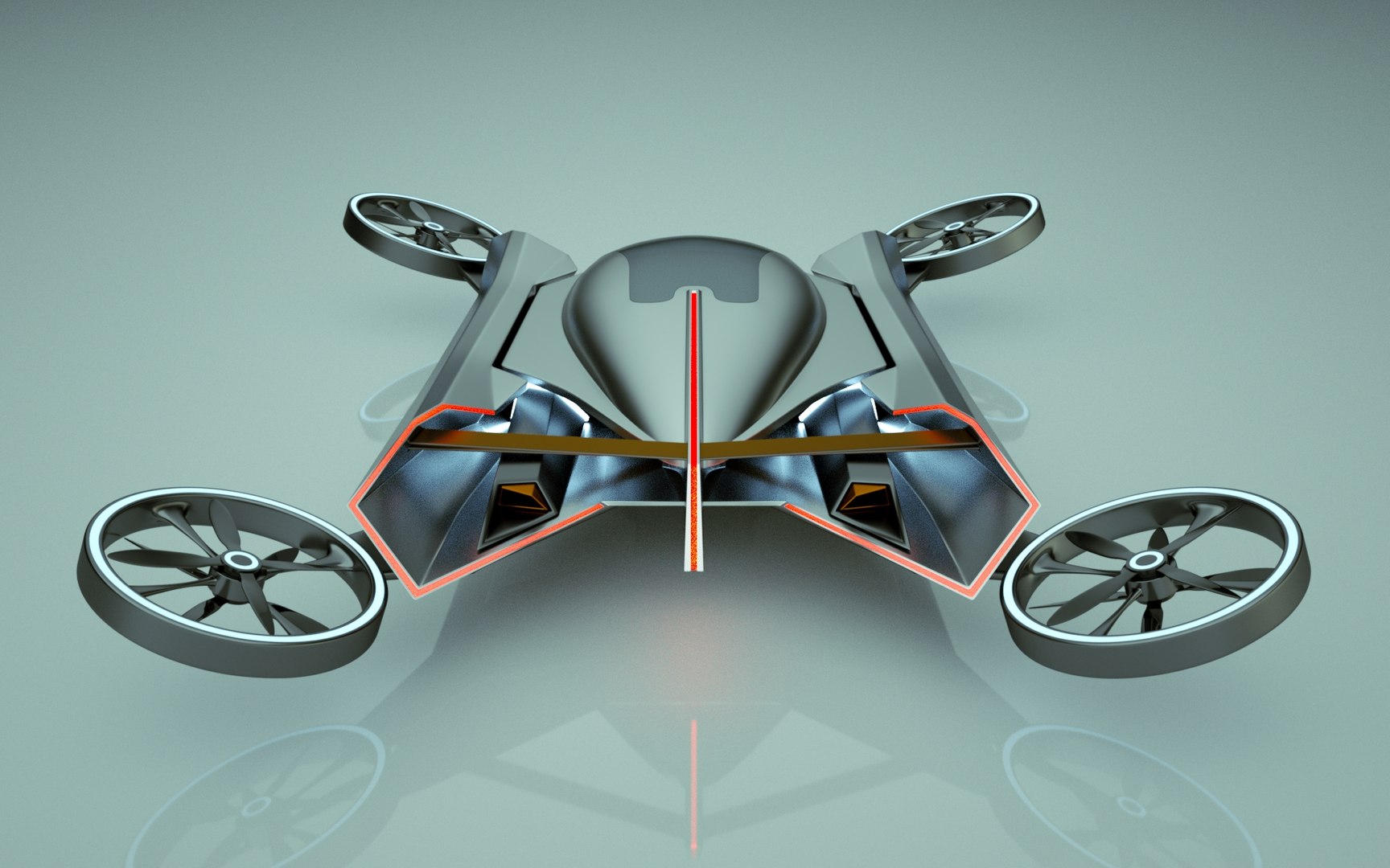 3d car copter