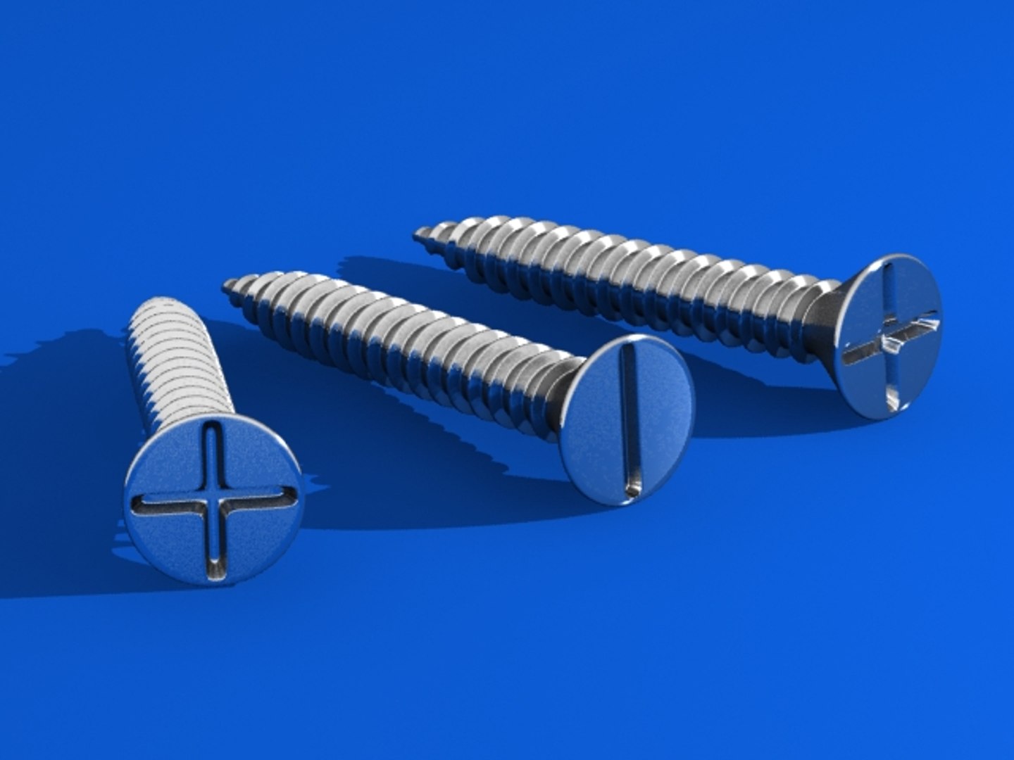 screws 3d max