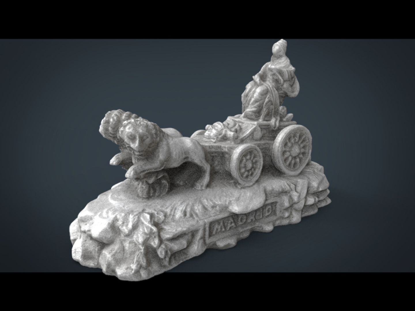 Cibeles Madrid Statue Ma