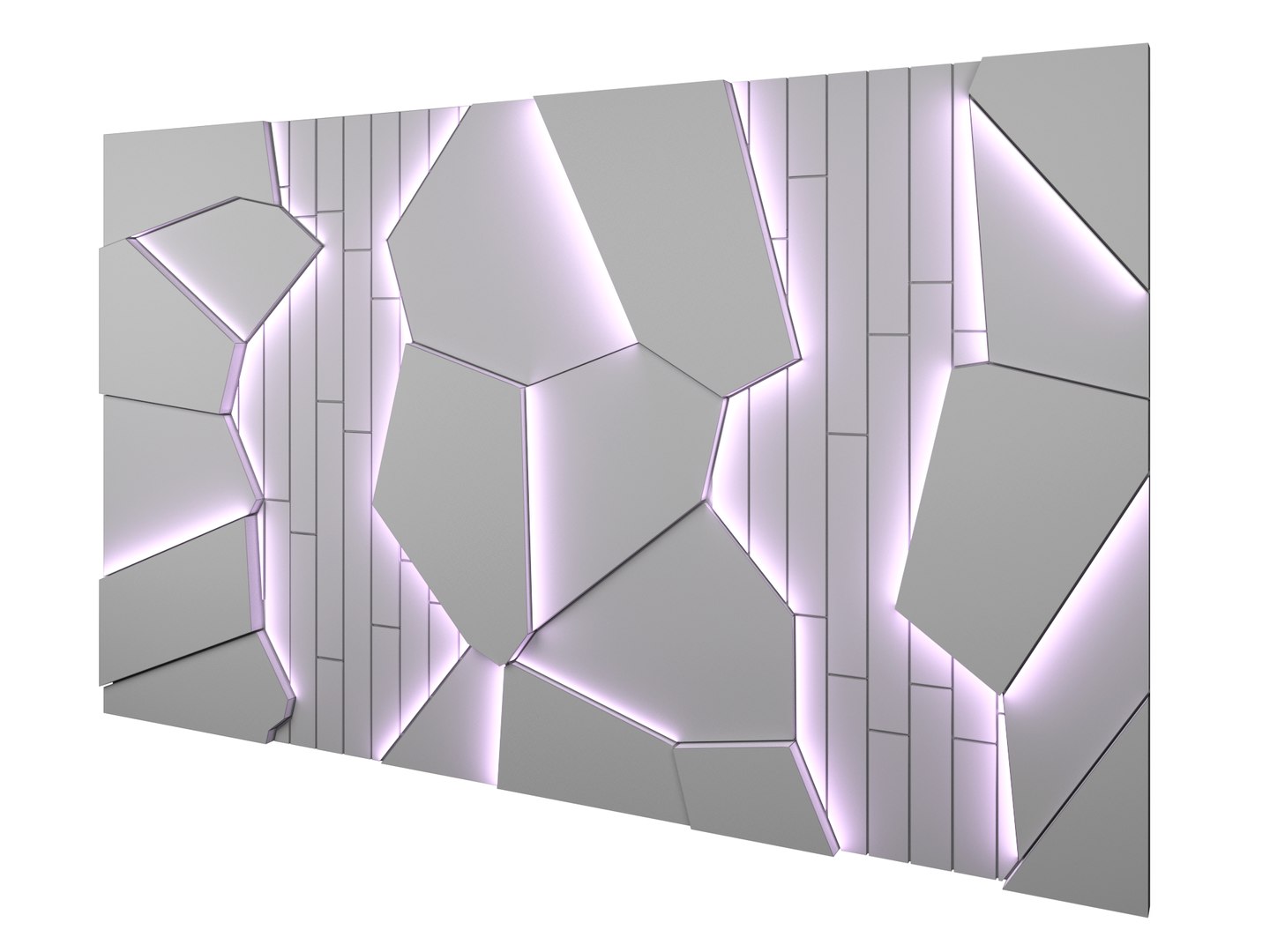 3D Wall Panel Decorative Model - TurboSquid 1582100