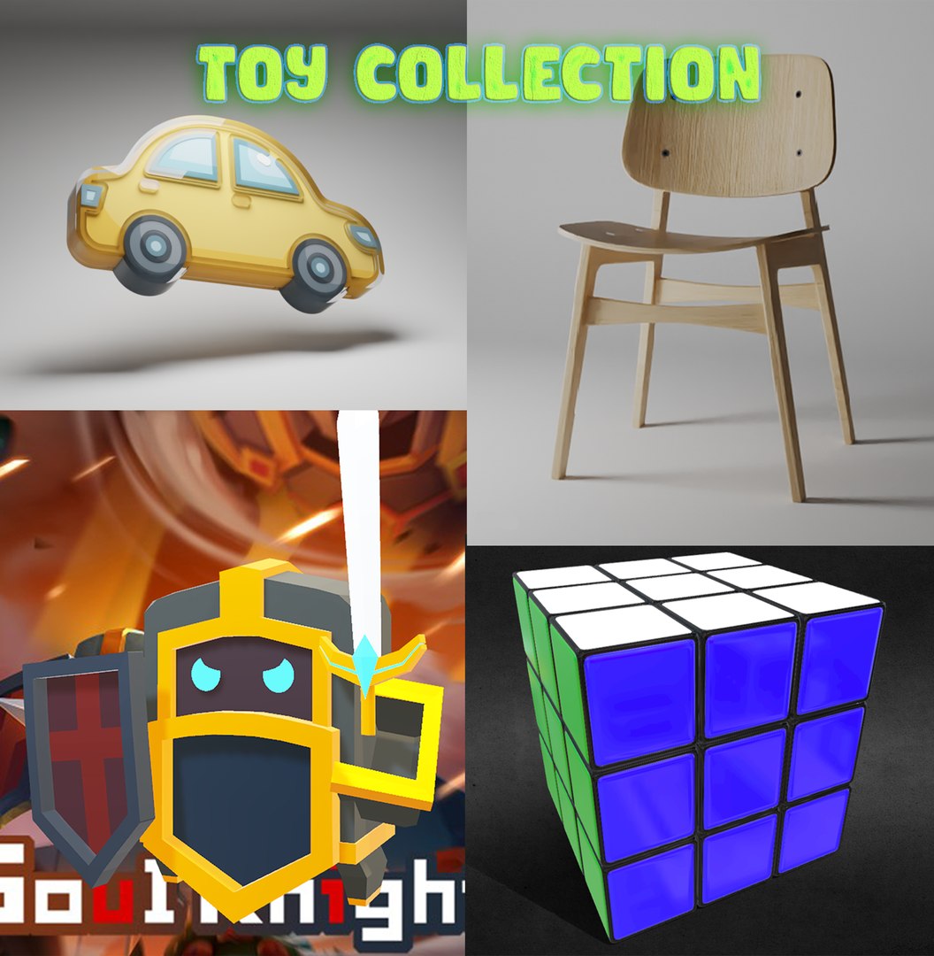 Toy Collection 3D Model - TurboSquid 2034700