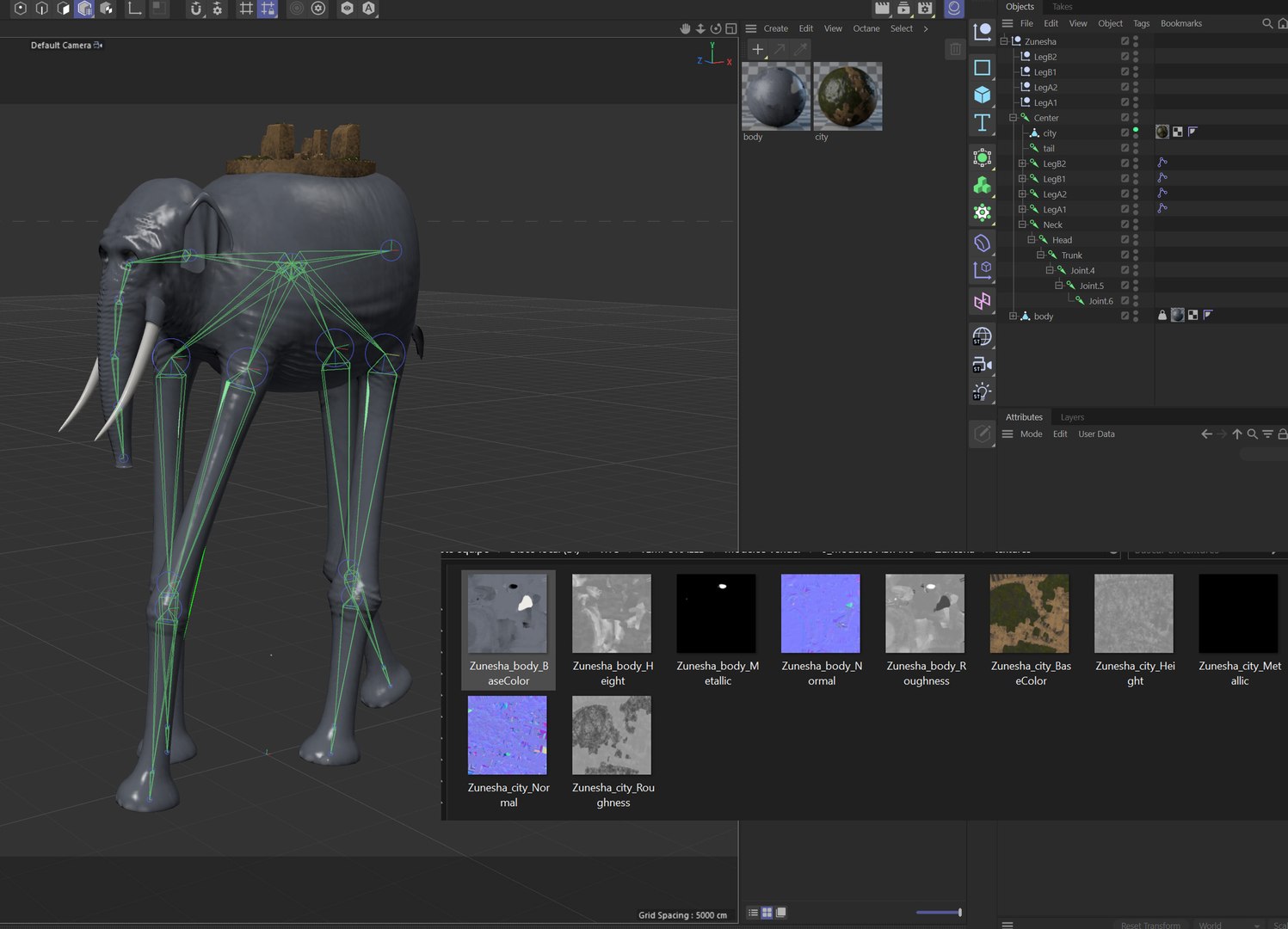Zunesha 3D Model - TurboSquid 2192115