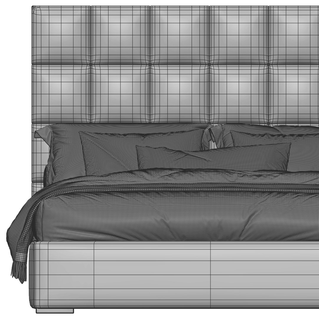 3D BED BY SOFA AND CHAIR COMPANY - TurboSquid 2364917