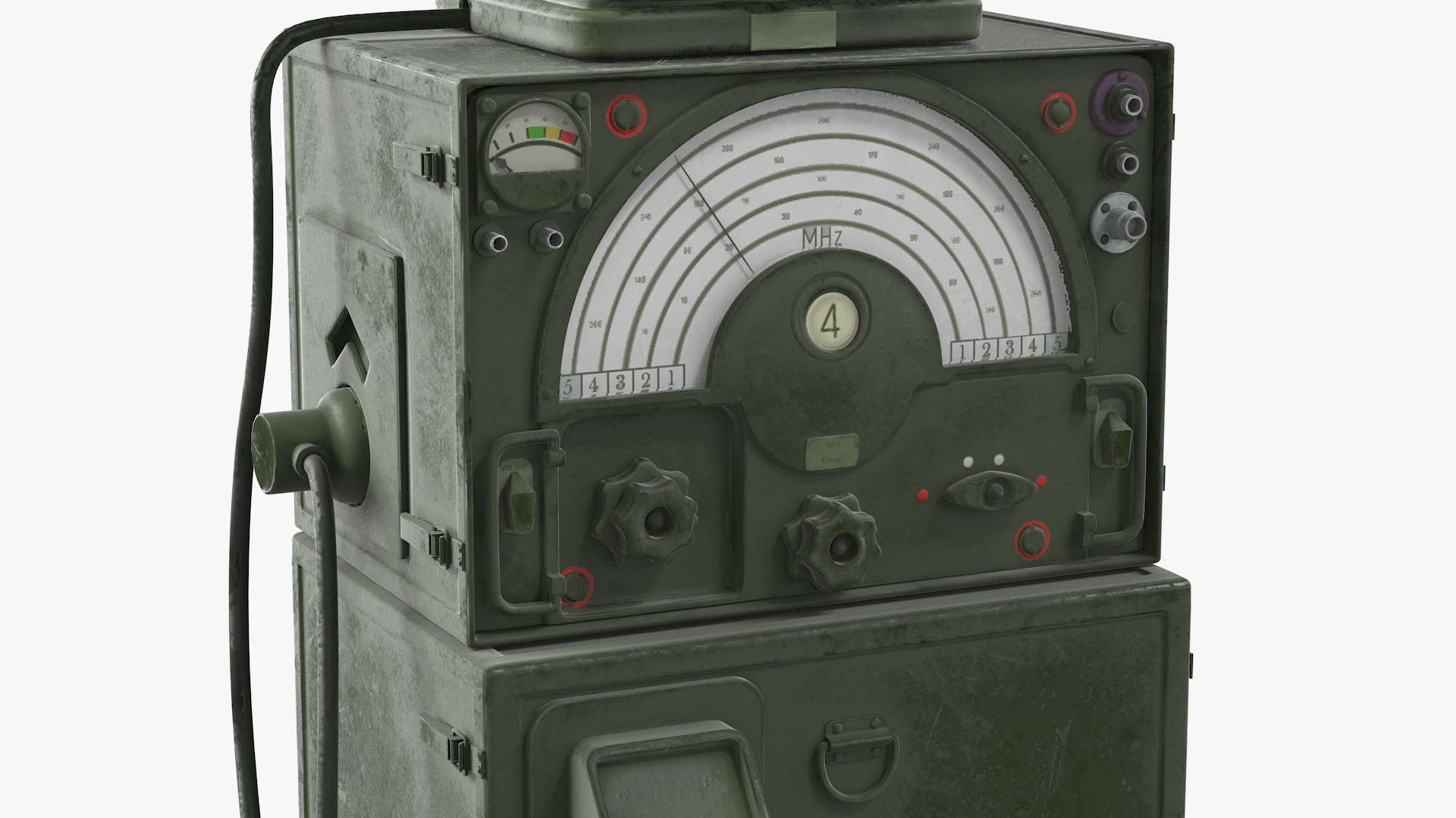 Military Direction Finder Antenna 3D - TurboSquid 1683604