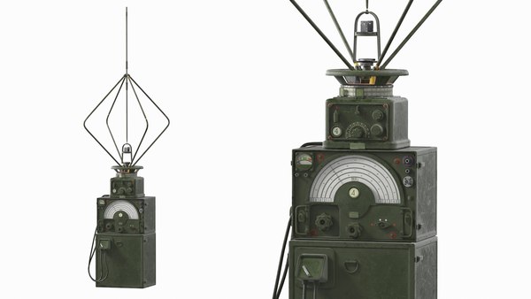 Military direction finder antenna 3D - TurboSquid 1683604
