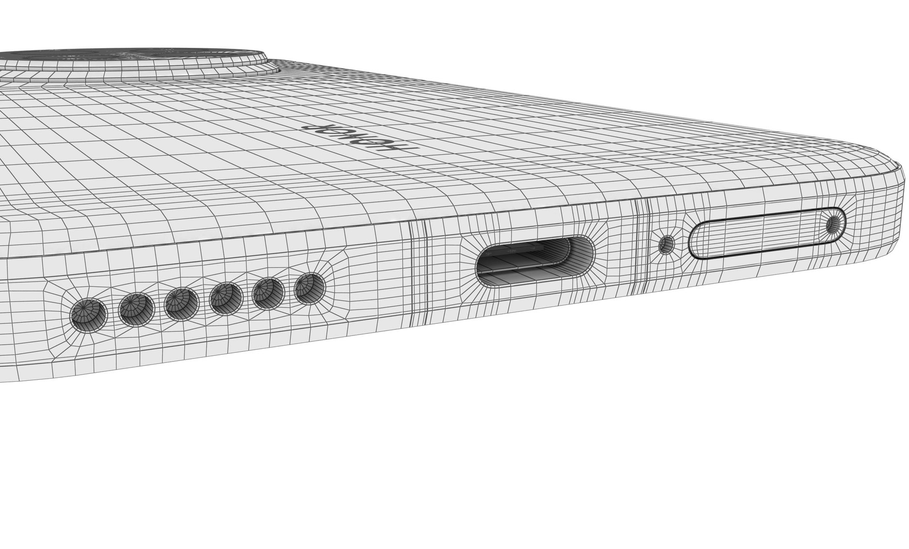 3D Model Honor Magic 7 Velvet Black - TurboSquid 2302413