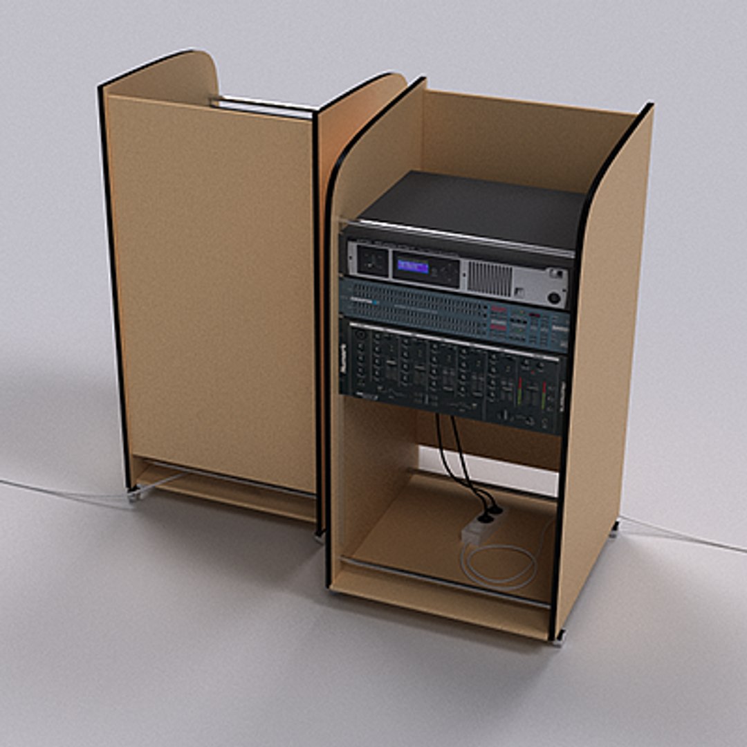 3d Model Pa Rack