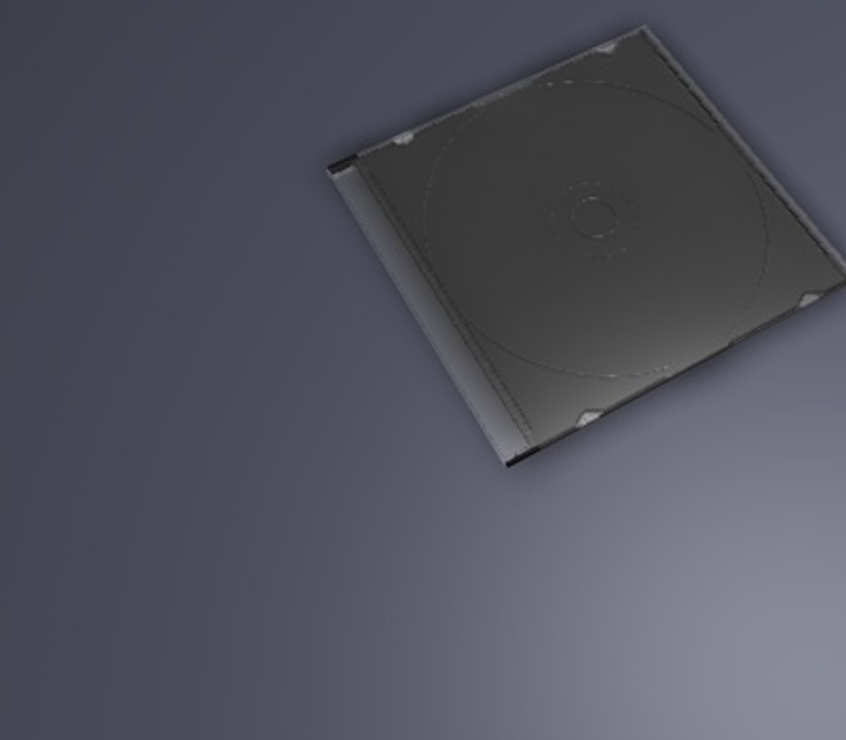 3d Model Cd Dvd Case