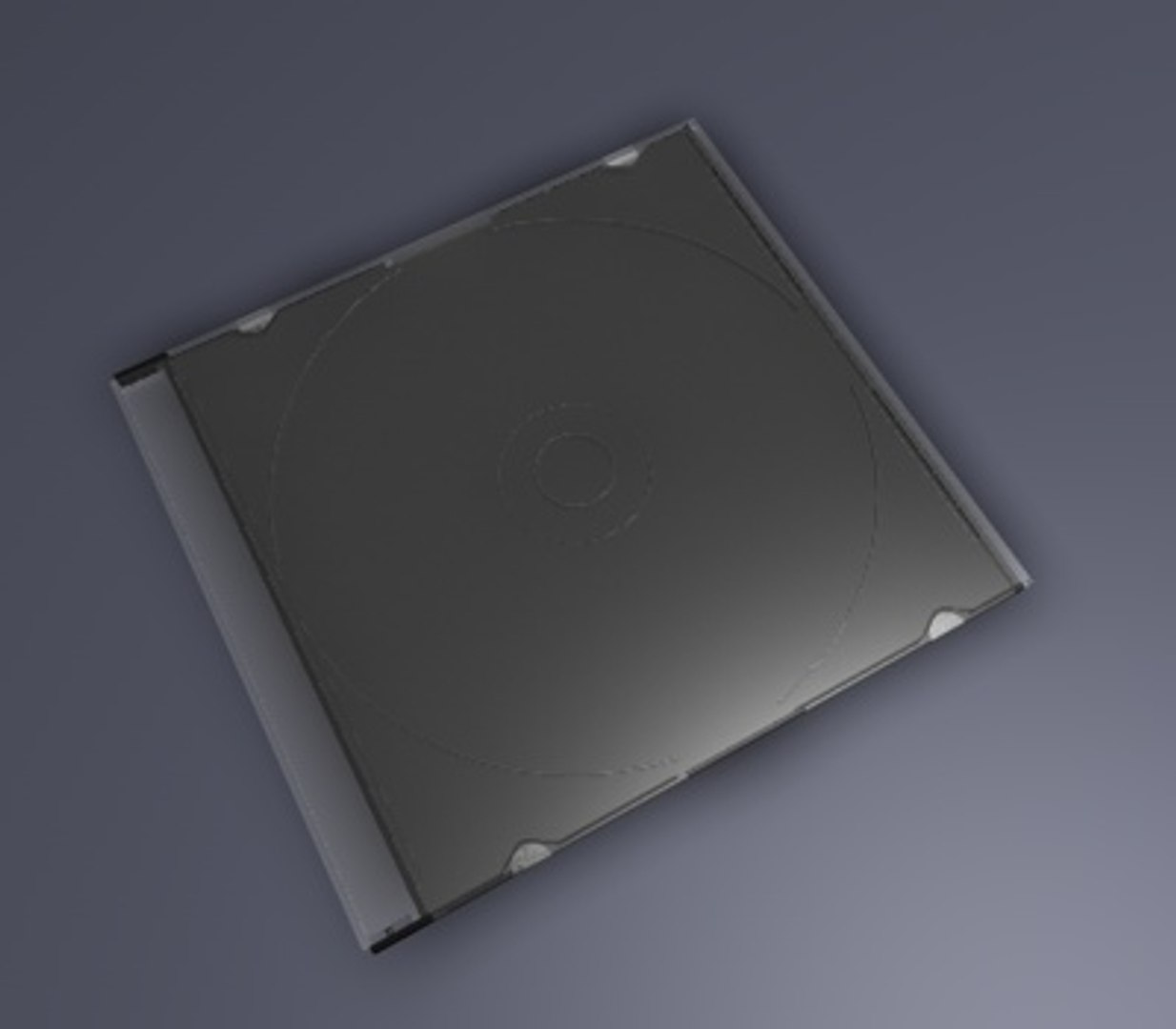 3d Model Cd Dvd Case