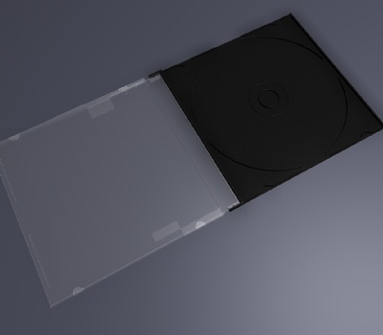 3d Model Cd Dvd Case