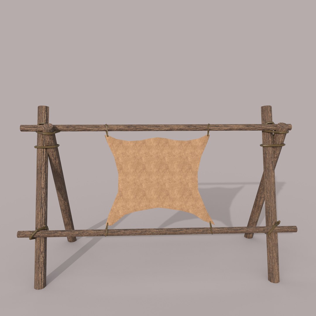 Tanning Rack 3D - TurboSquid 2397269