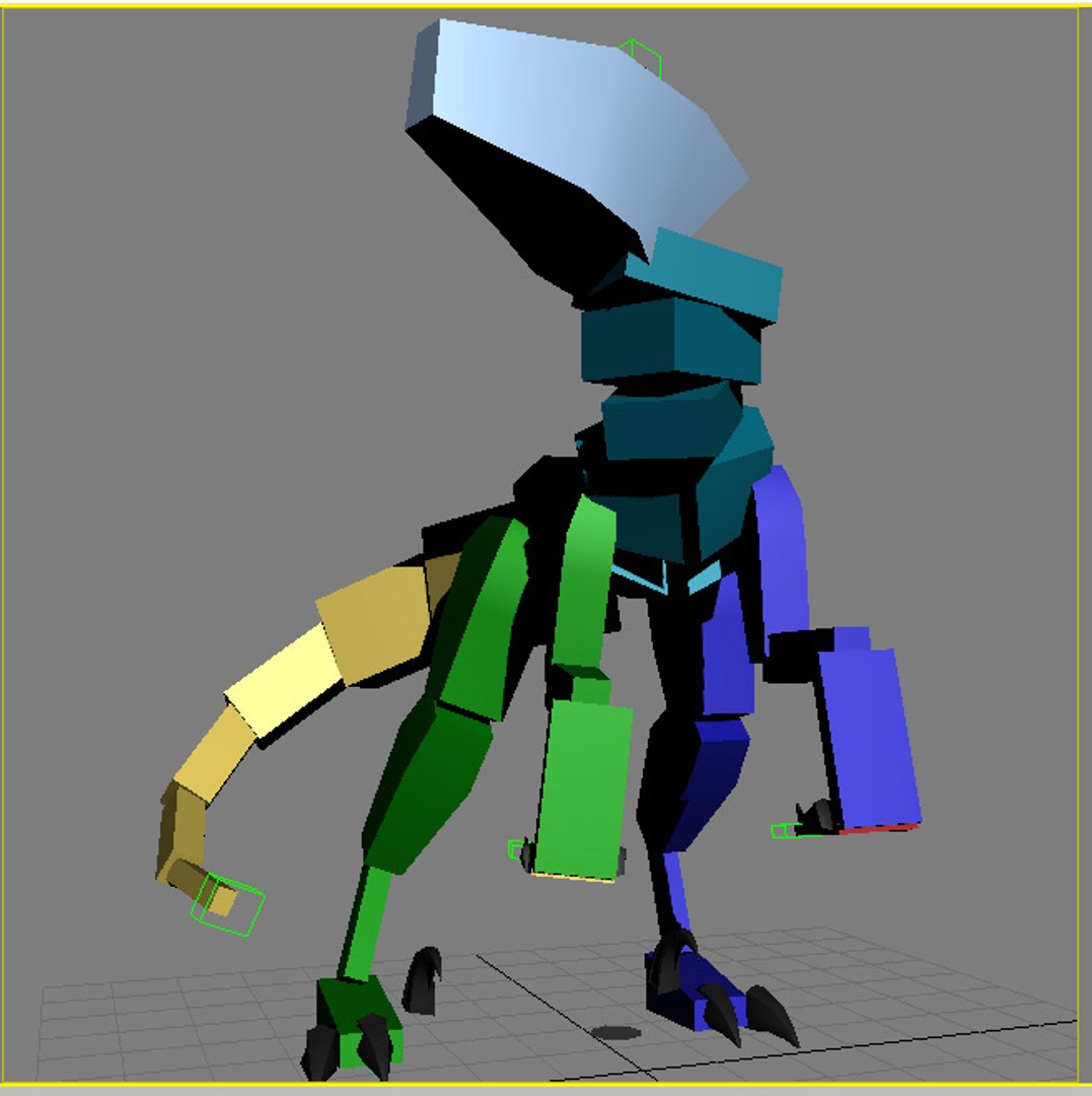 3d Raptor Model