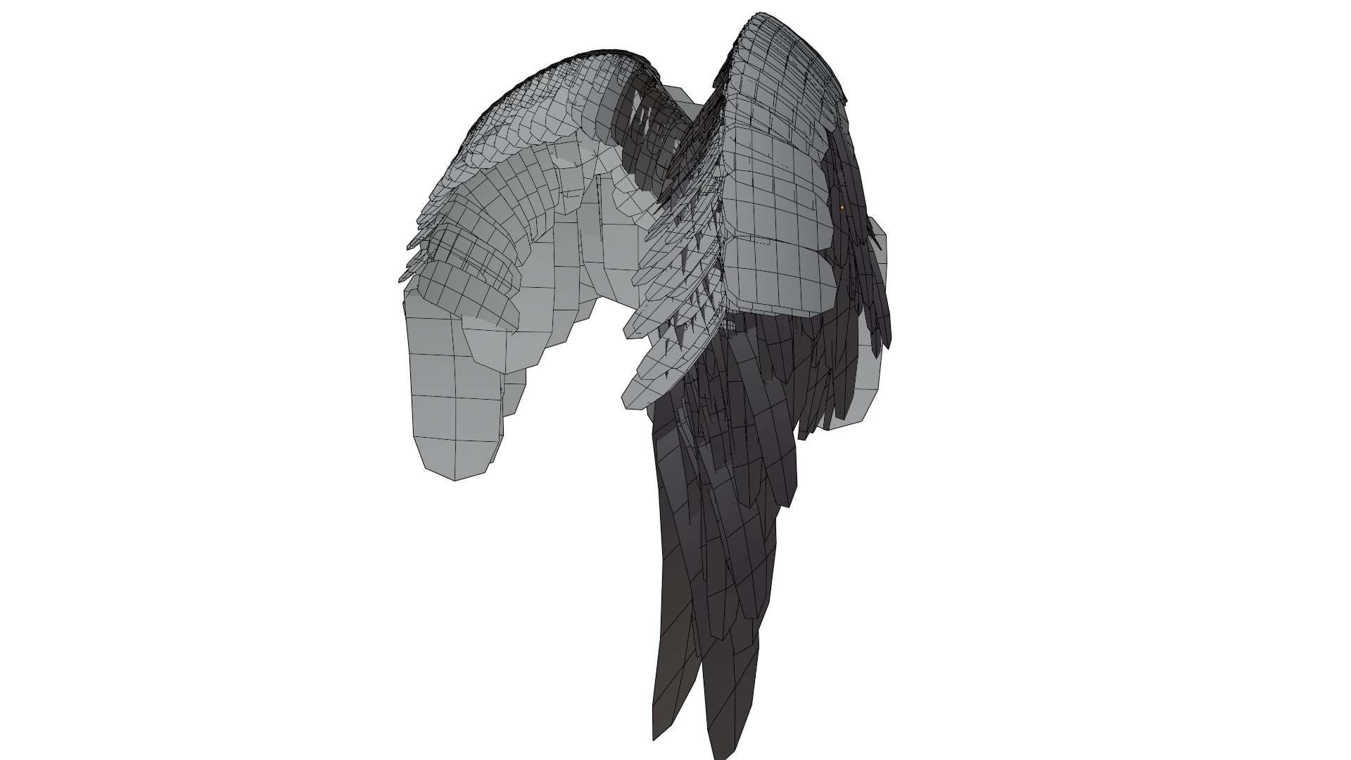3D Angle Wings - TurboSquid 2352777