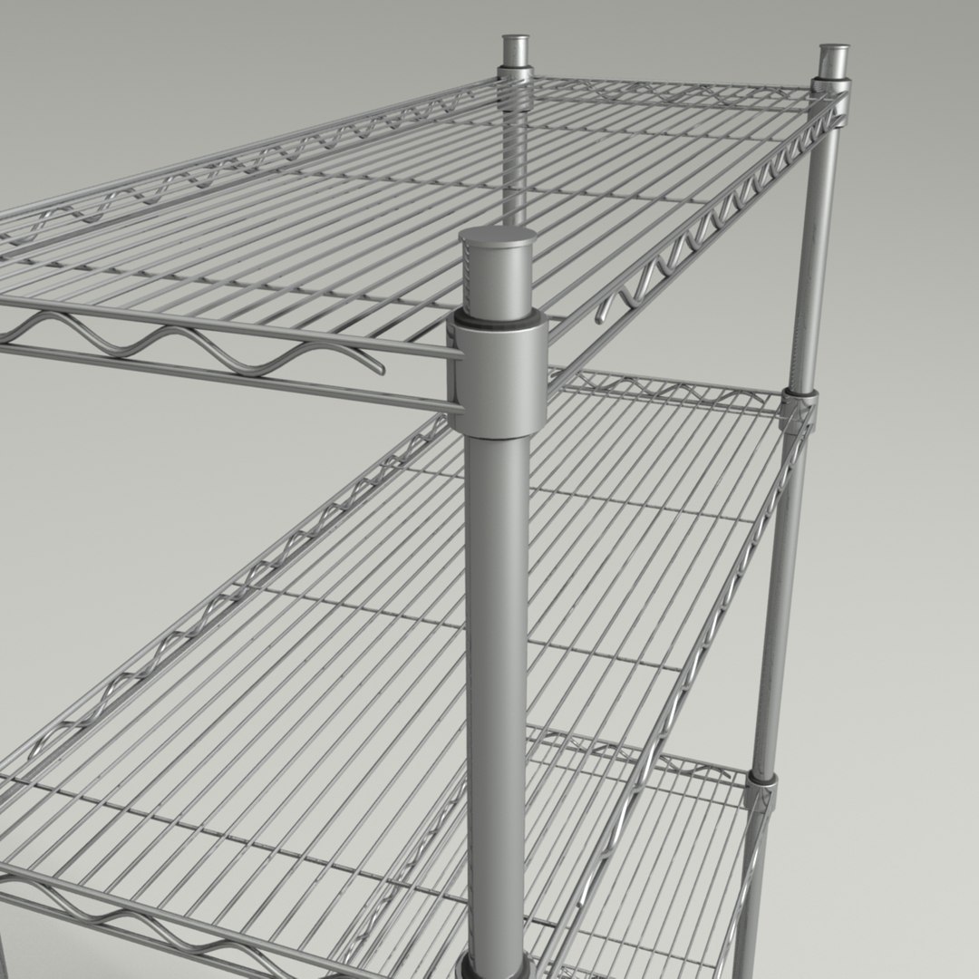 3D Bakers Rack - TurboSquid 1229331