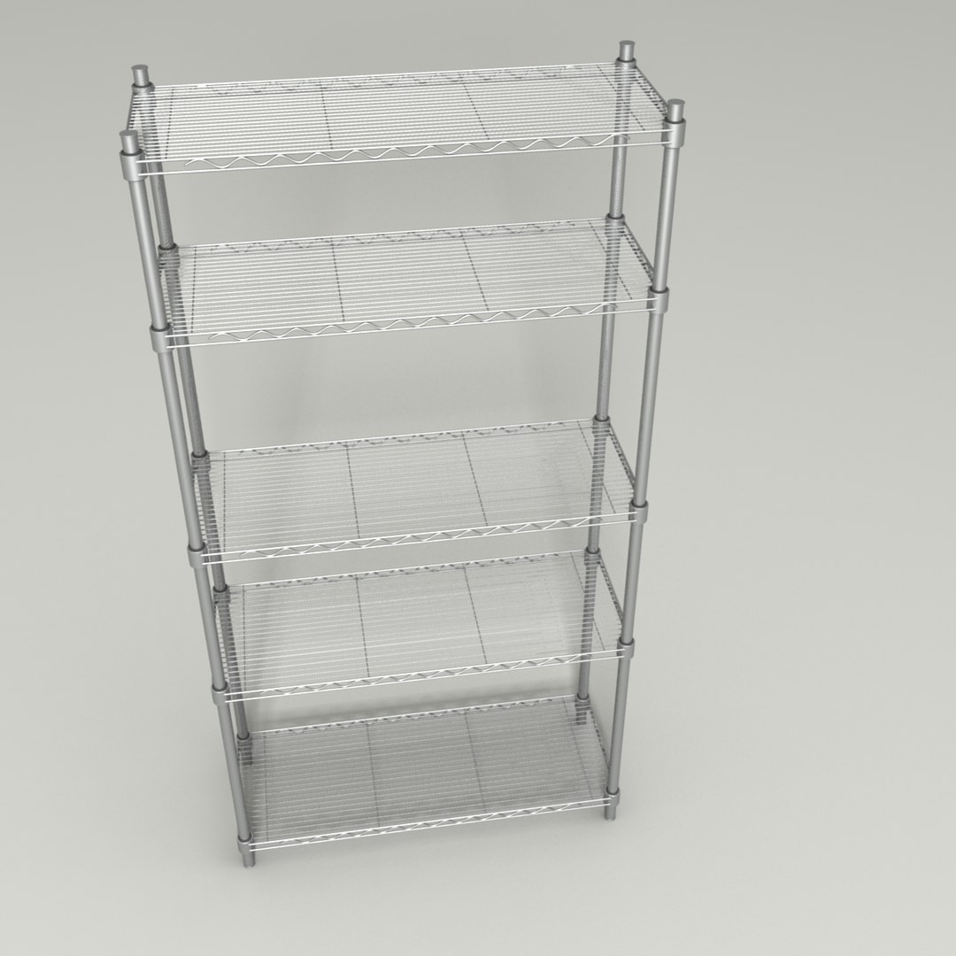 3D Bakers Rack - TurboSquid 1229331