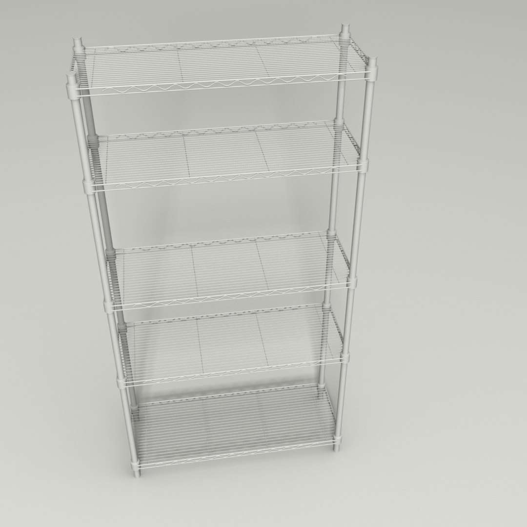 3D Bakers Rack - TurboSquid 1229331