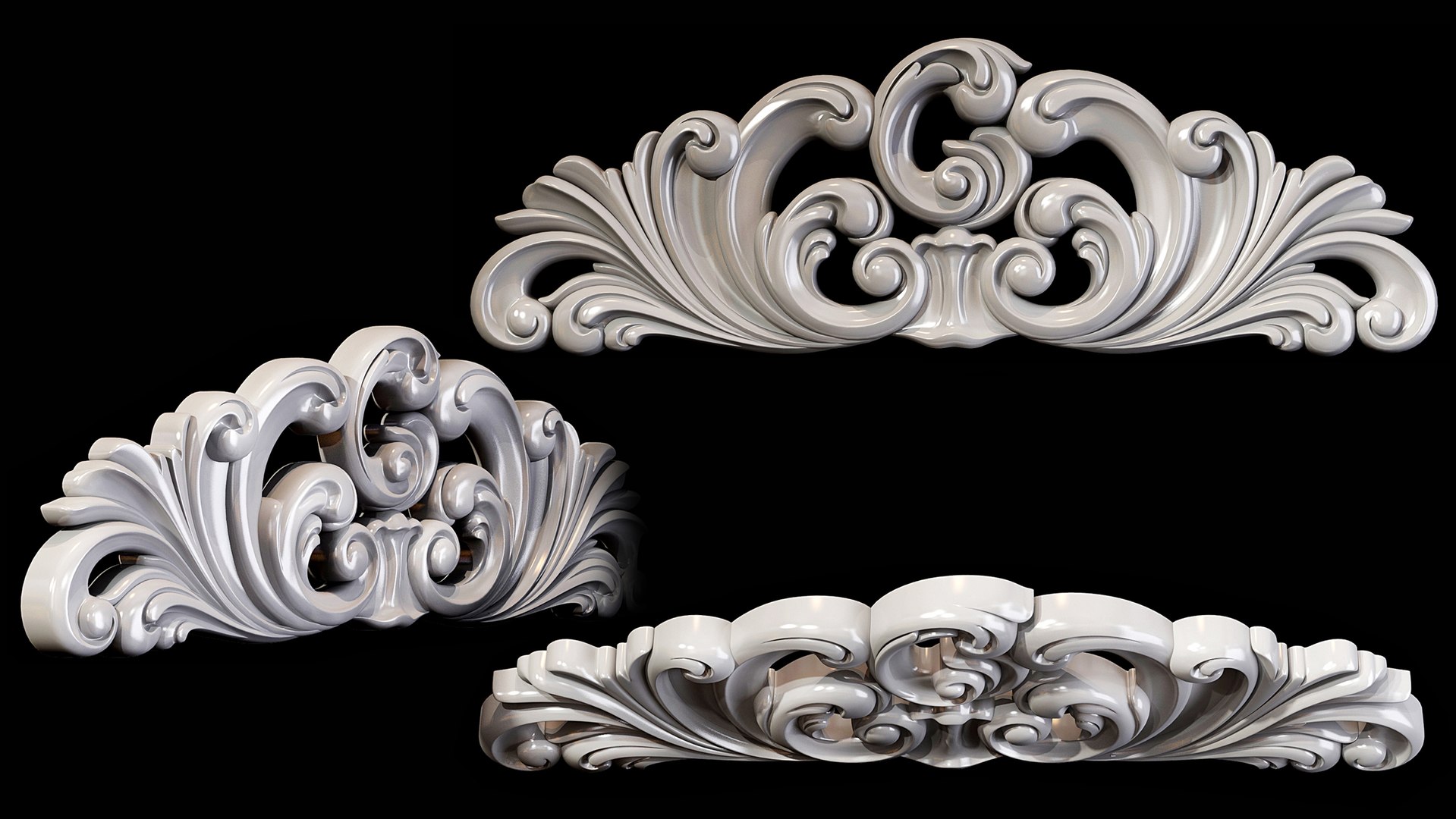 Classic Carved Model - TurboSquid 1695528