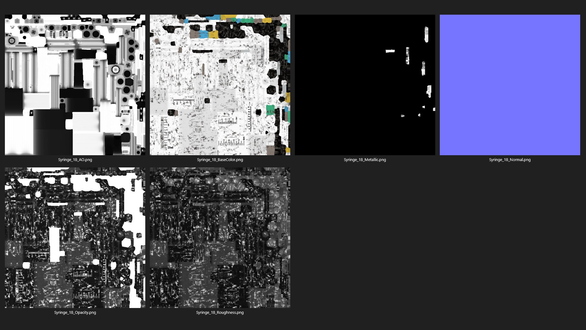 3D Syringe 1B Model - TurboSquid 2094087