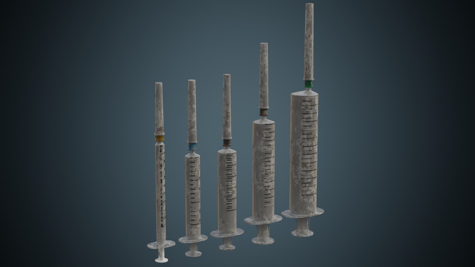 3D Syringe 1B Model - TurboSquid 2094087