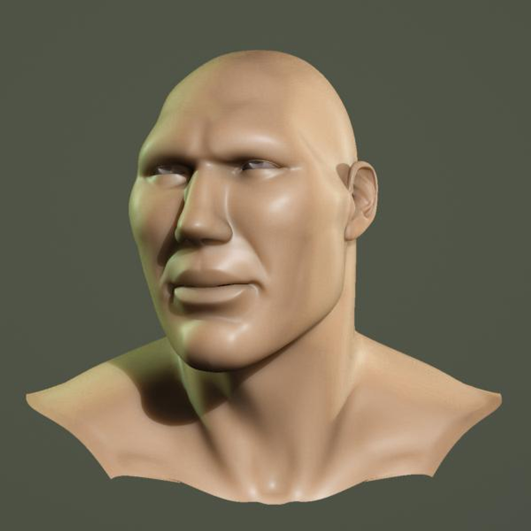 3d model boxer head