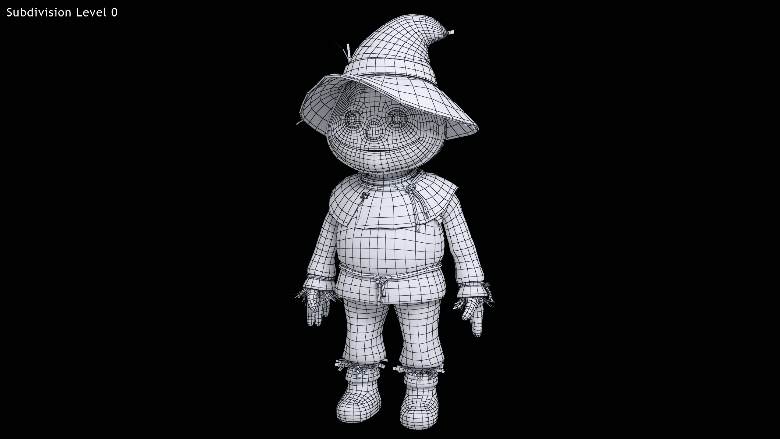 3D model Stylized Scarecrow - TurboSquid 1939059