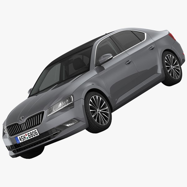 Skoda Superb 3D Models for Download | TurboSquid