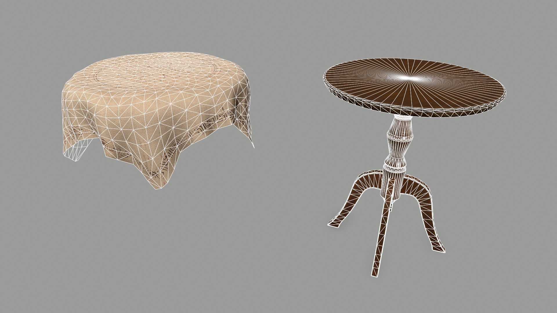 3D table cover model - TurboSquid 1527065