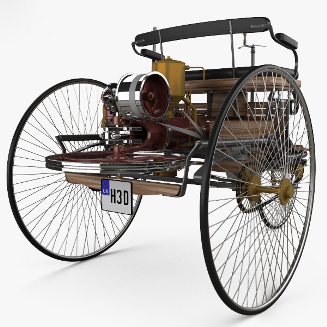 modelo 3d Benz Patent-Motorwagen 1885 - TurboSquid 1336358