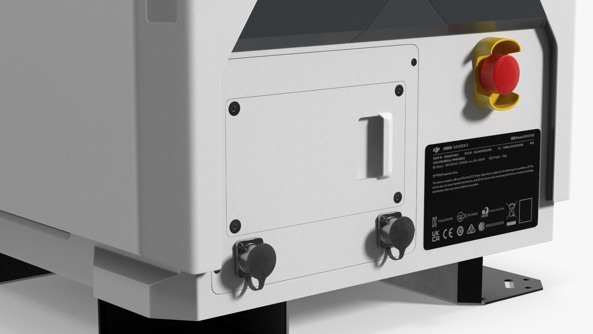 DJI Autonomous Drone Dock Station Grey Black 3D Model - TurboSquid 2506749