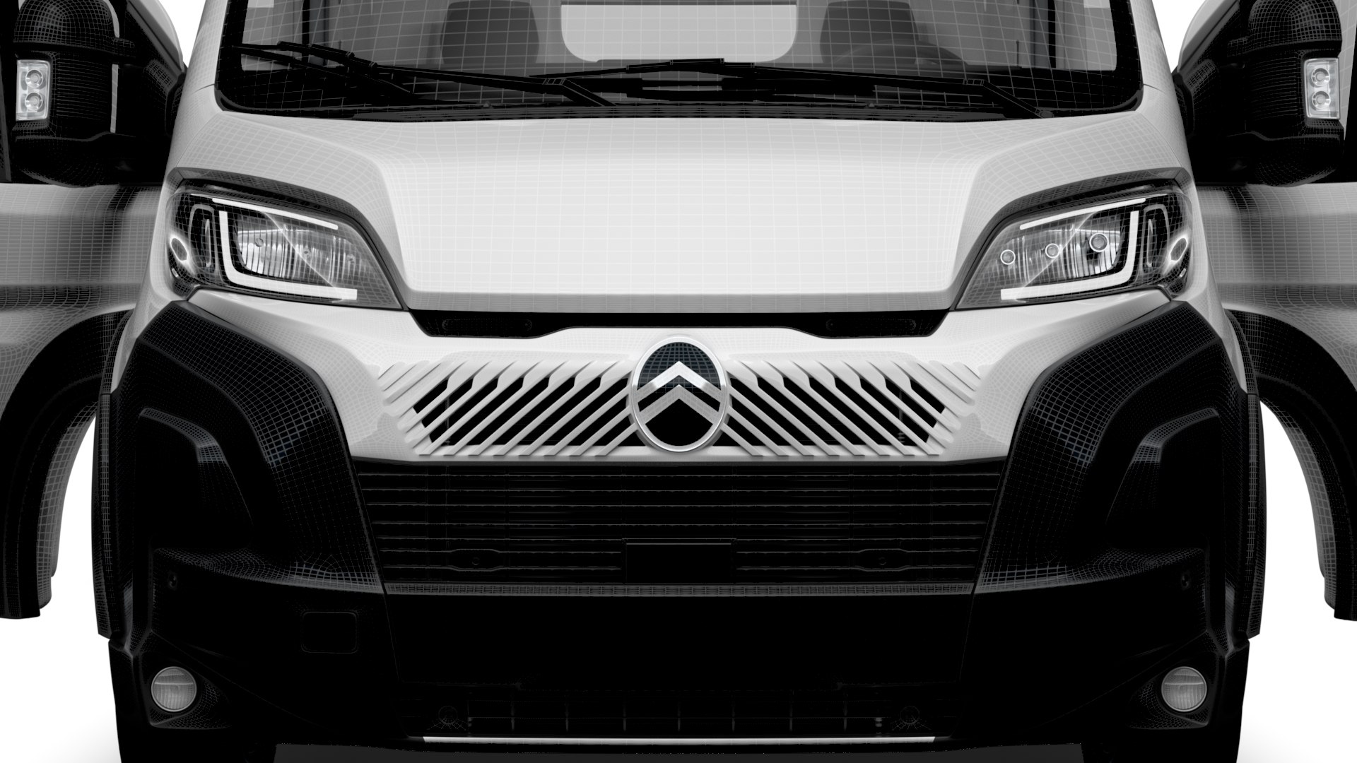 3D Stellantis Electric Panel Van HQ Interior L1H1 2025 - TurboSquid 2338530