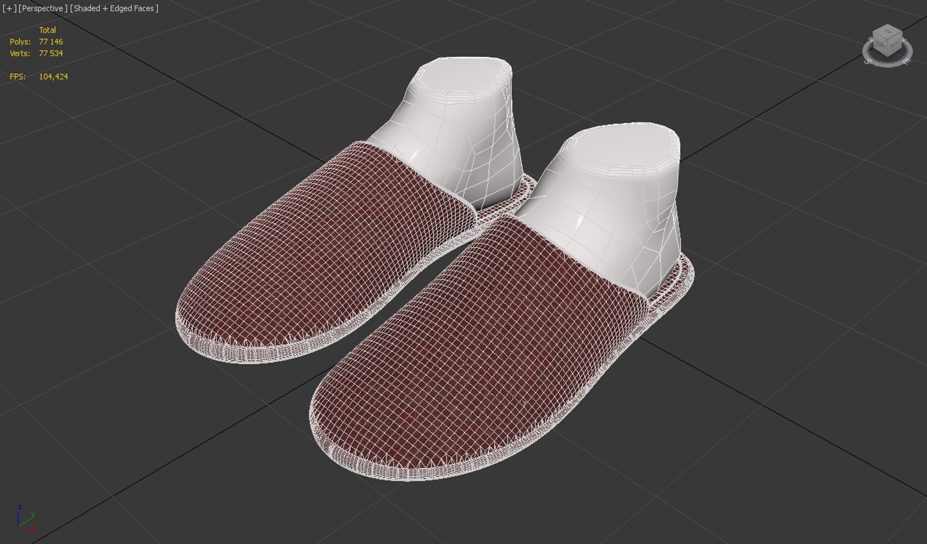 3D slippers home model - TurboSquid 1617719