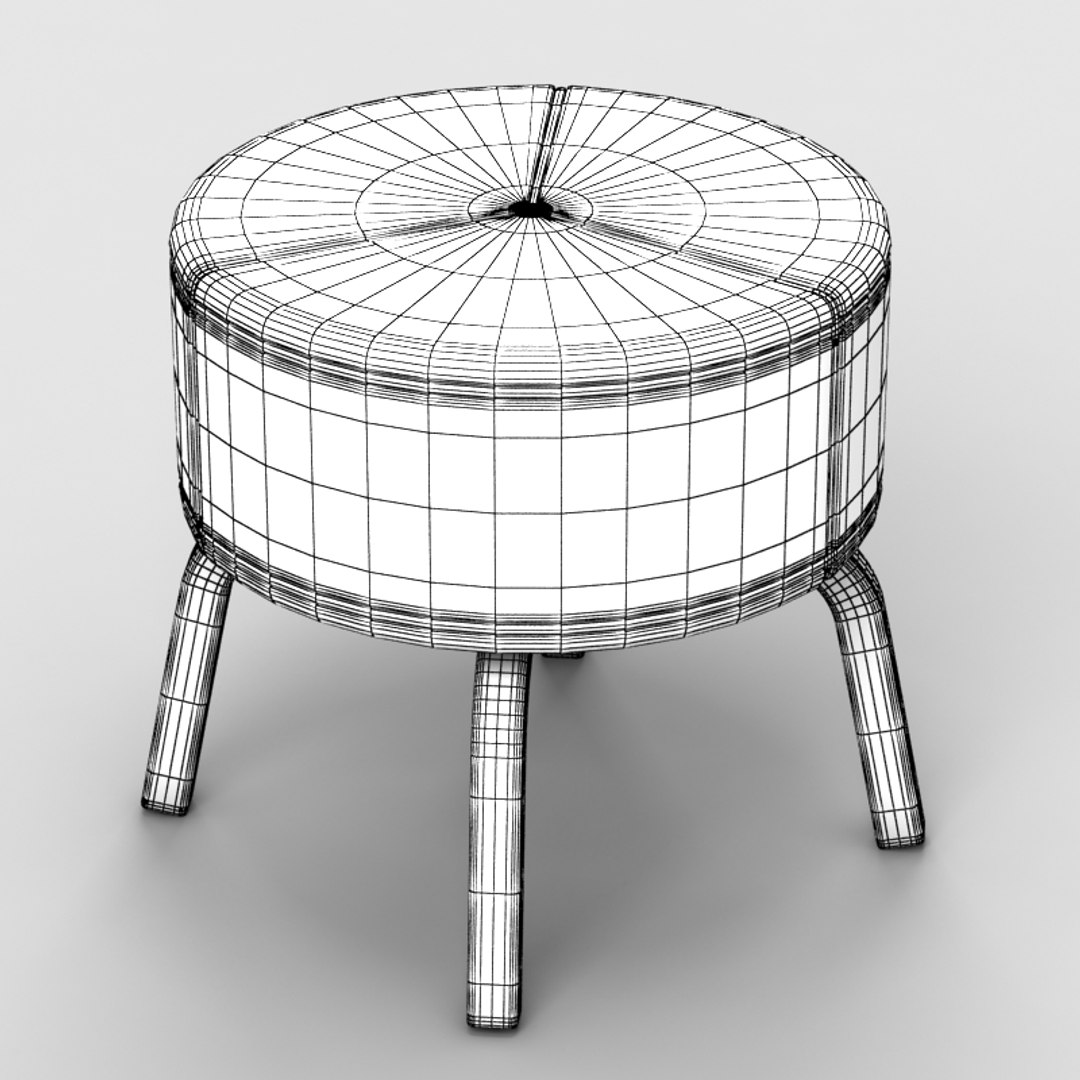 3d Ottoman Pouf