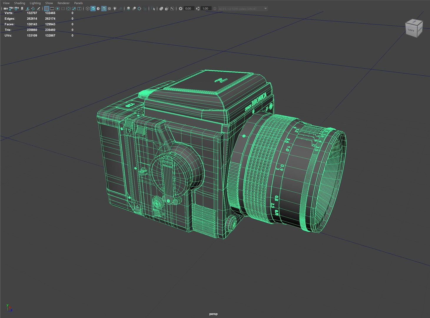 3D Analog Medium-Format Camera - TurboSquid 1854576