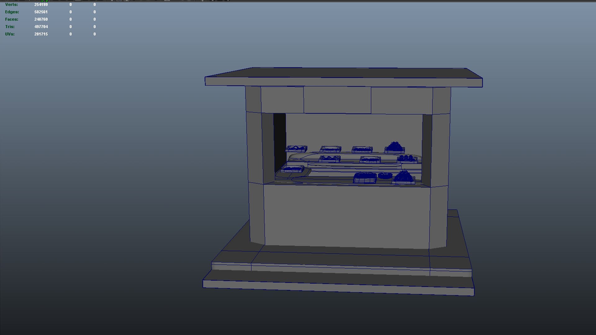 3D Model Vegetable Shop - TurboSquid 1787487