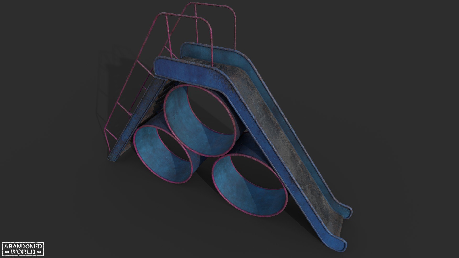 Slides For Playground 3D Model - TurboSquid 1991235