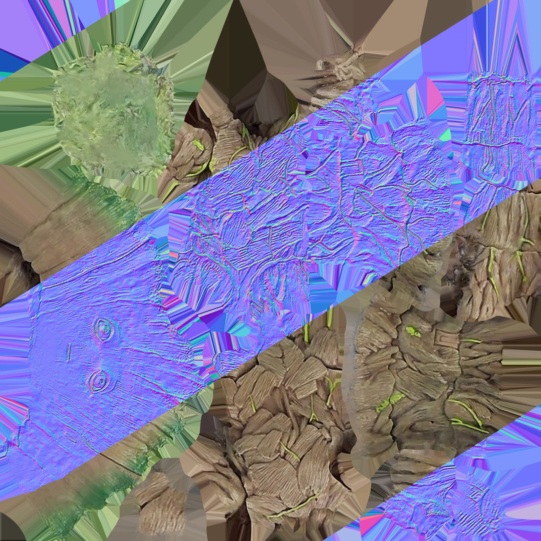 Baby Groot figures Scan 3D model - TurboSquid 1730659