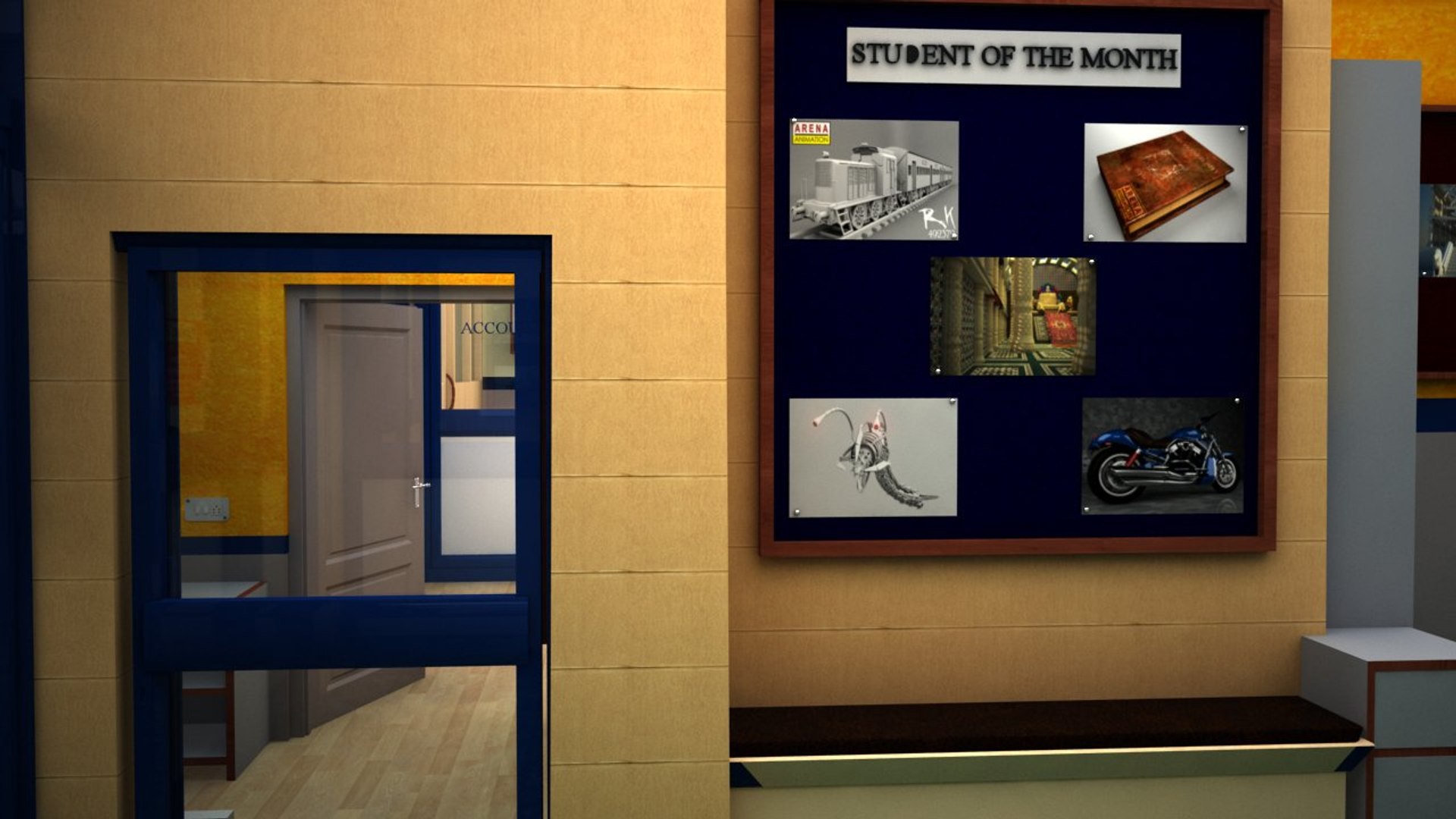 3d model training centre