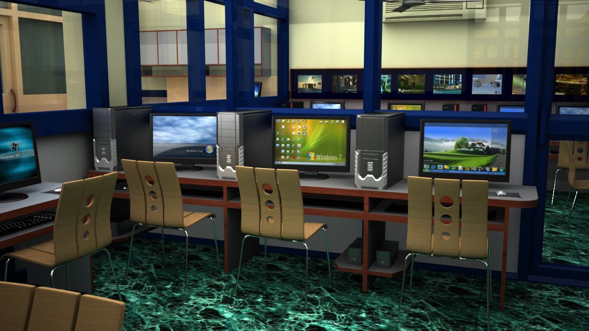 3d model training centre