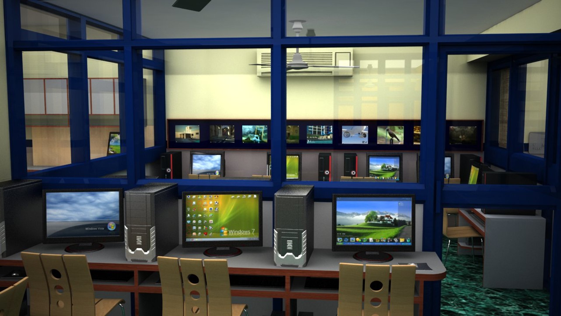 3d model training centre