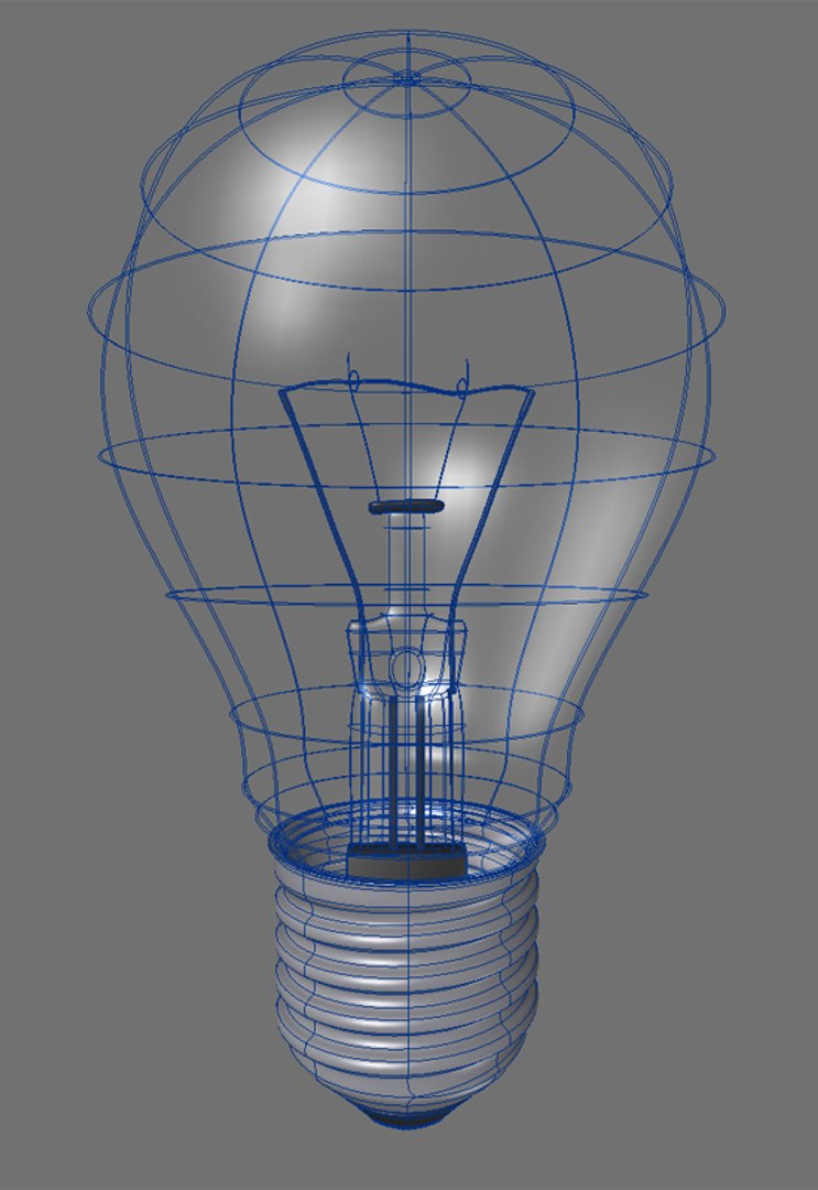 Light Bulb 3d Obj