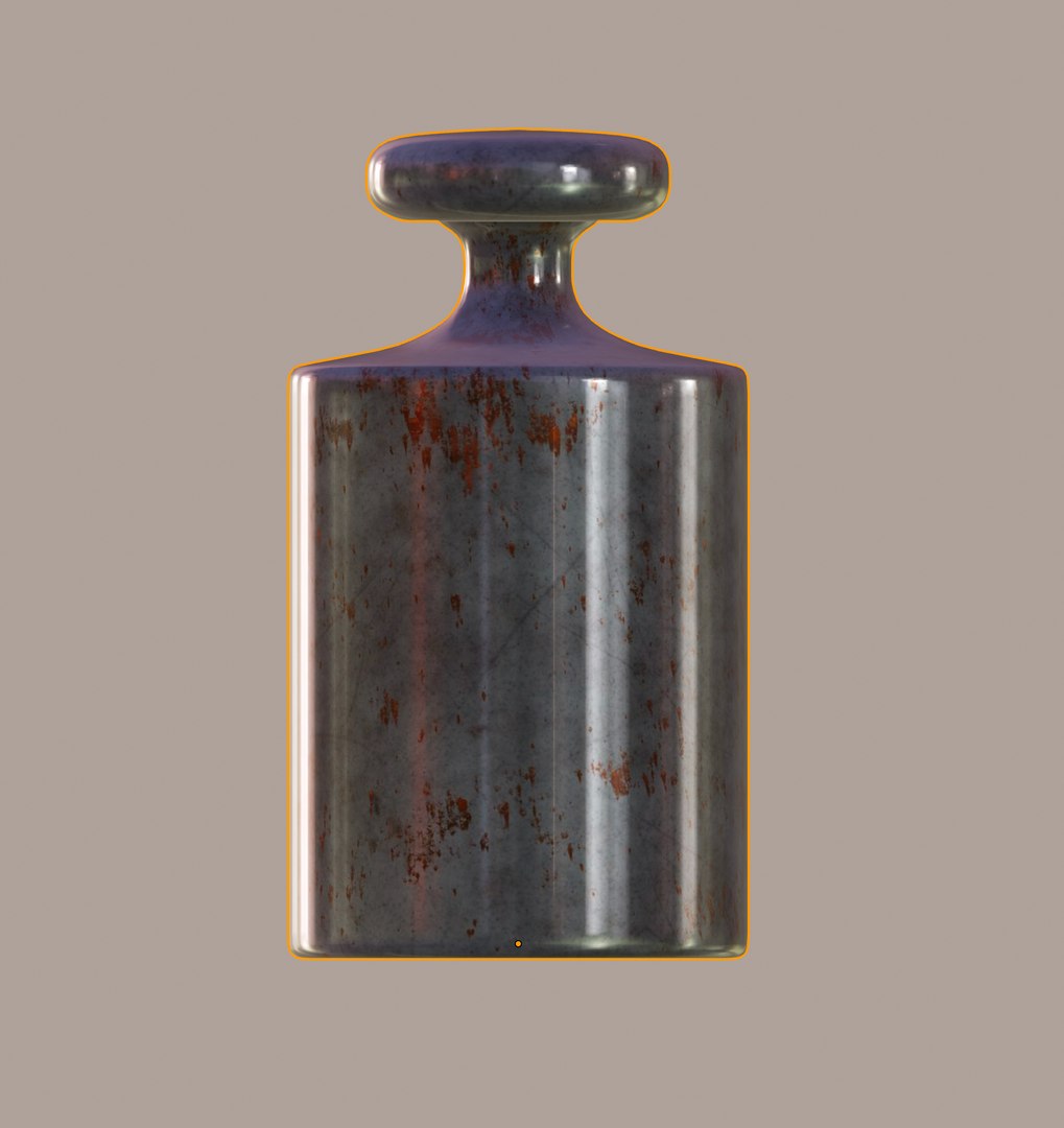 3D Model Metallic Weight - TurboSquid 1482102