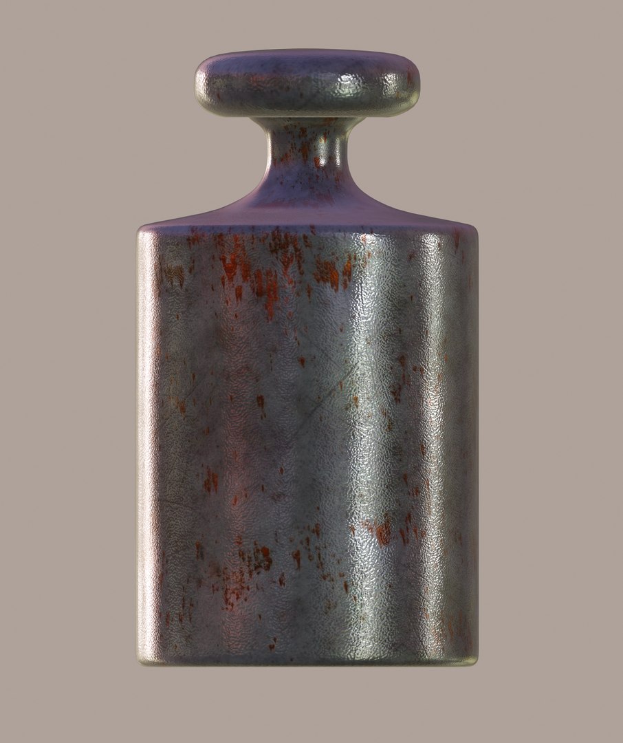 3D Model Metallic Weight - TurboSquid 1482102