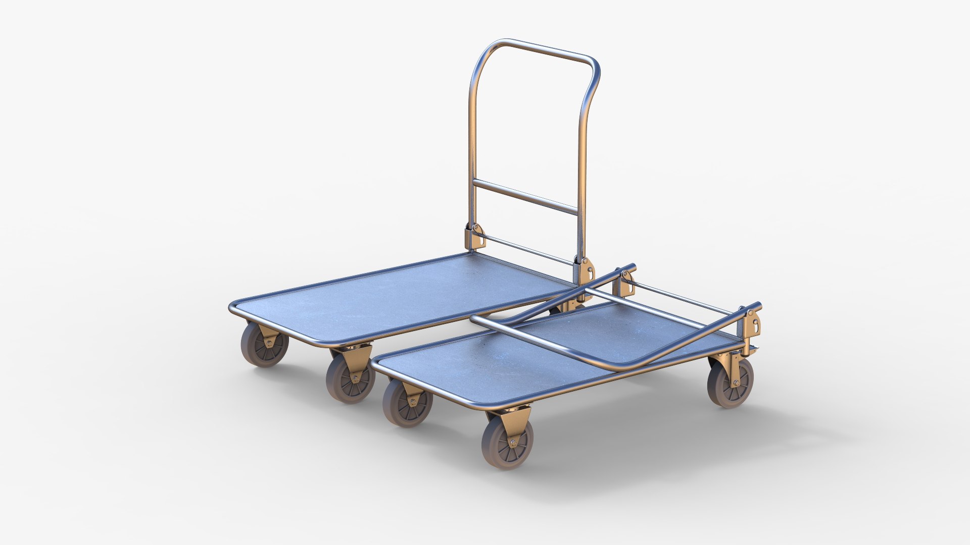 Platform Trolley Folding 3D Model - TurboSquid 1726192