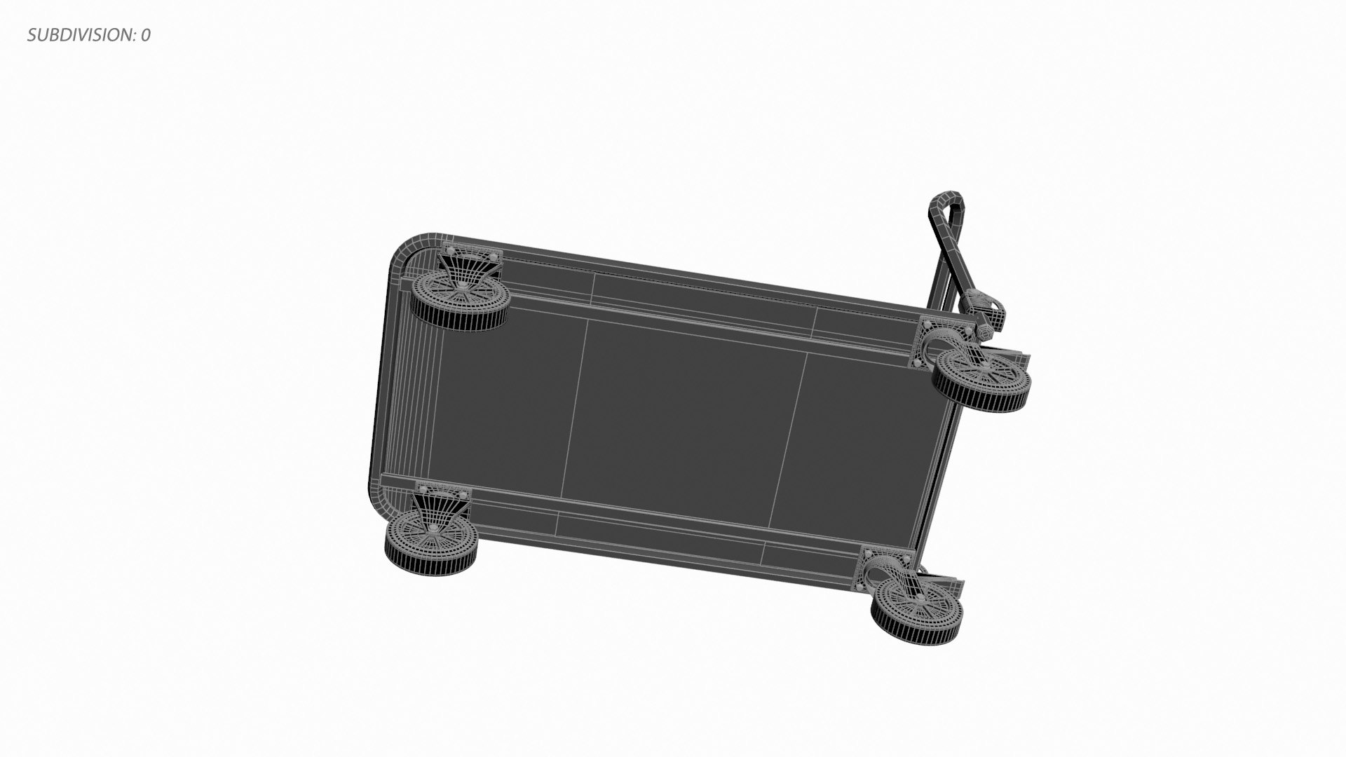 Platform Trolley Folding 3D Model - TurboSquid 1726192