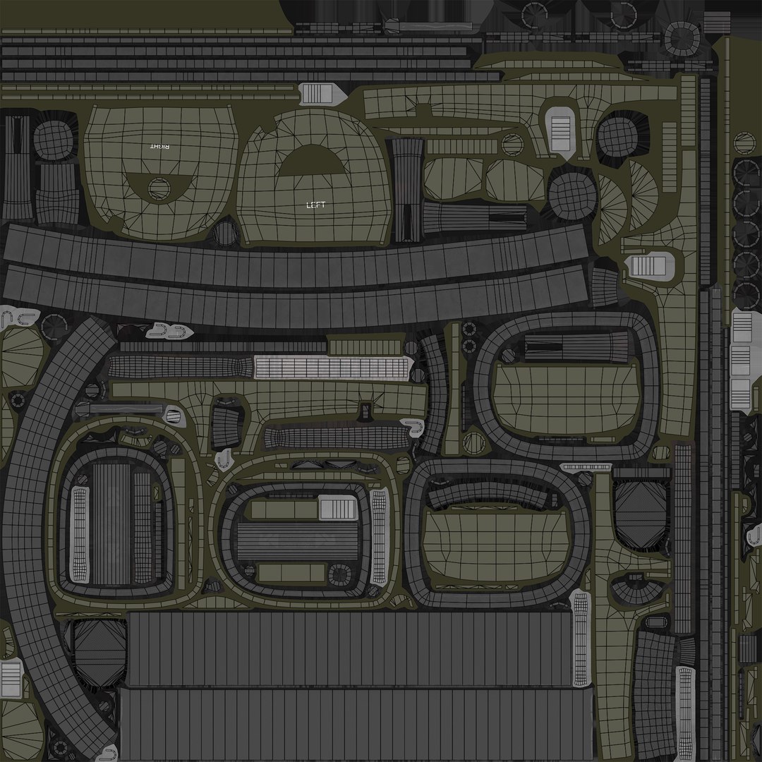 TAC-SKY C2 Folded Tactical Headset 3D Model - TurboSquid 2338065