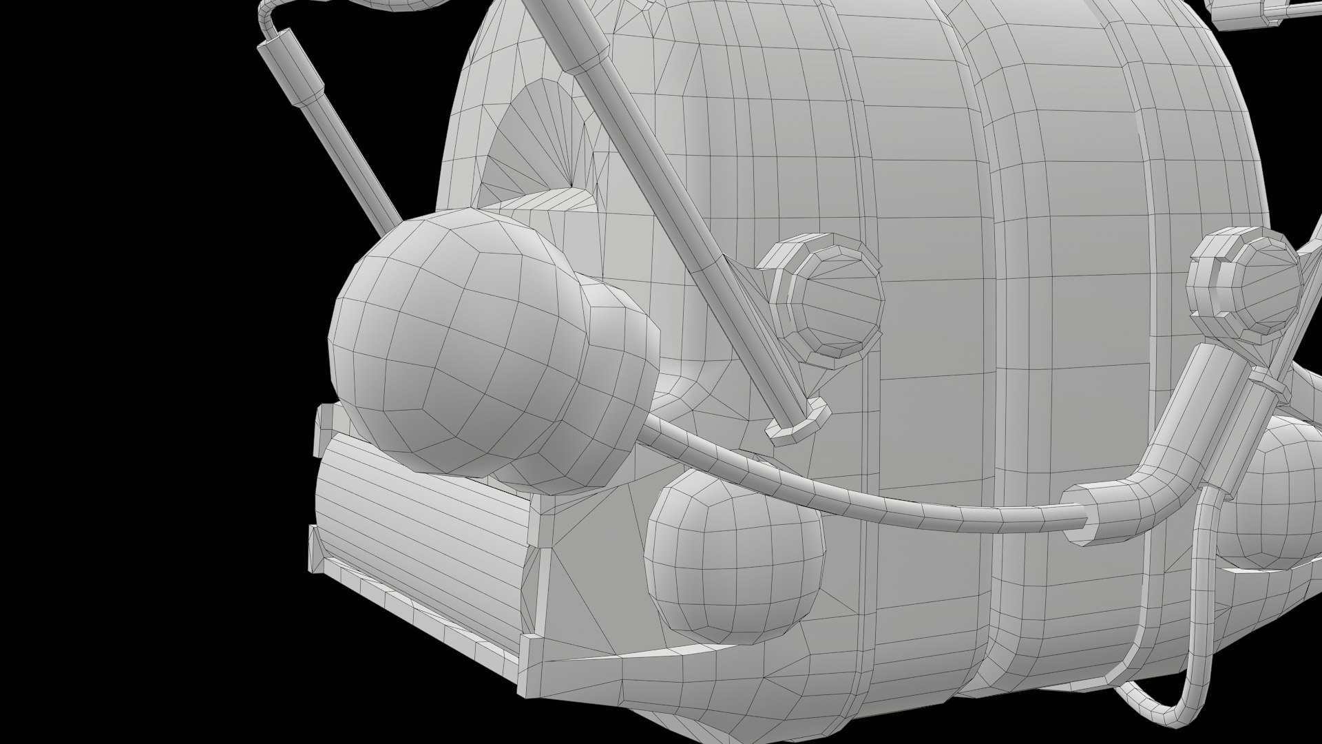 TAC-SKY C2 Folded Tactical Headset 3D Model - TurboSquid 2338065