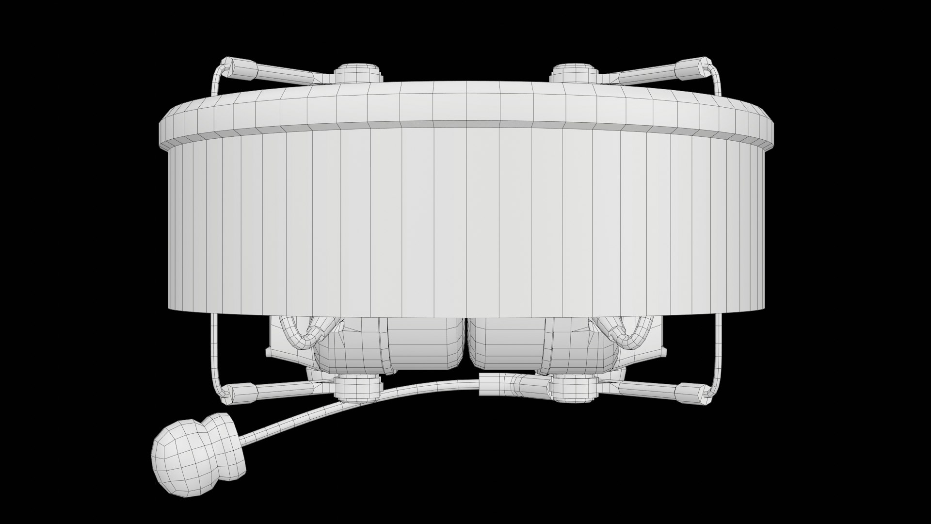 TAC-SKY C2 Folded Tactical Headset 3D Model - TurboSquid 2338065