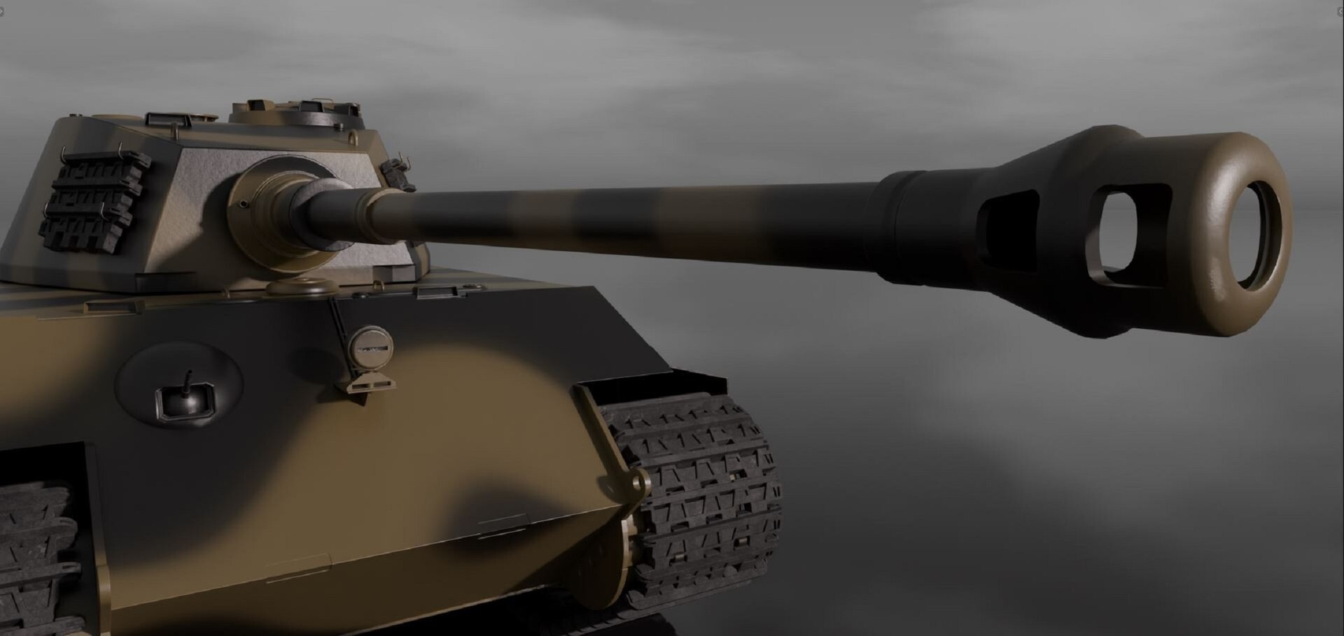 King Tiger 3D - TurboSquid 2288802
