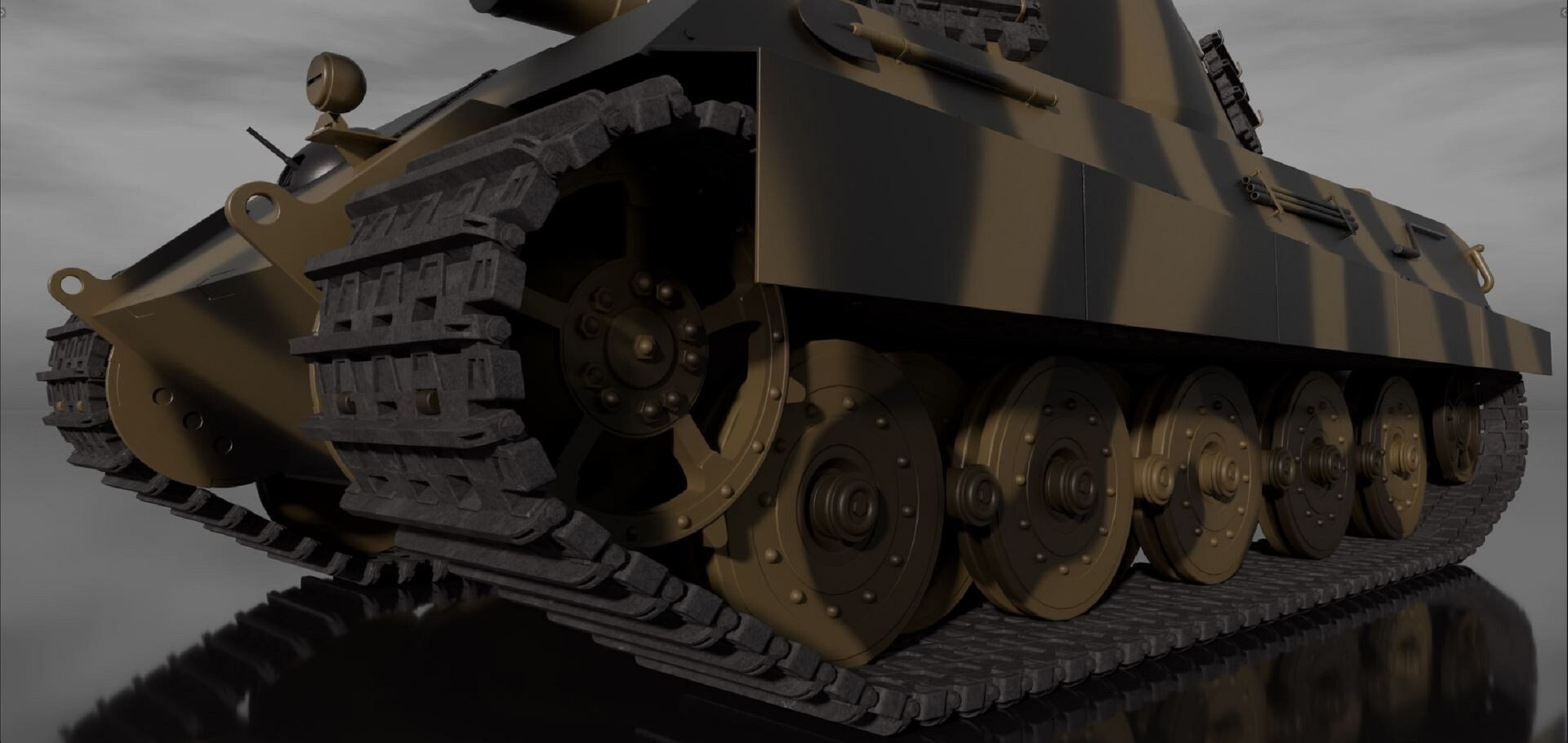 King Tiger 3D - TurboSquid 2288802
