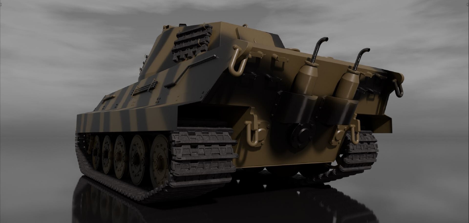 King Tiger 3D - TurboSquid 2288802